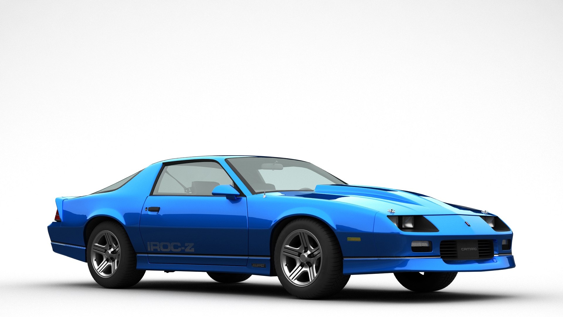 Chevrolet Camaro Z28 IROC-Z 3D - TurboSquid 2010720