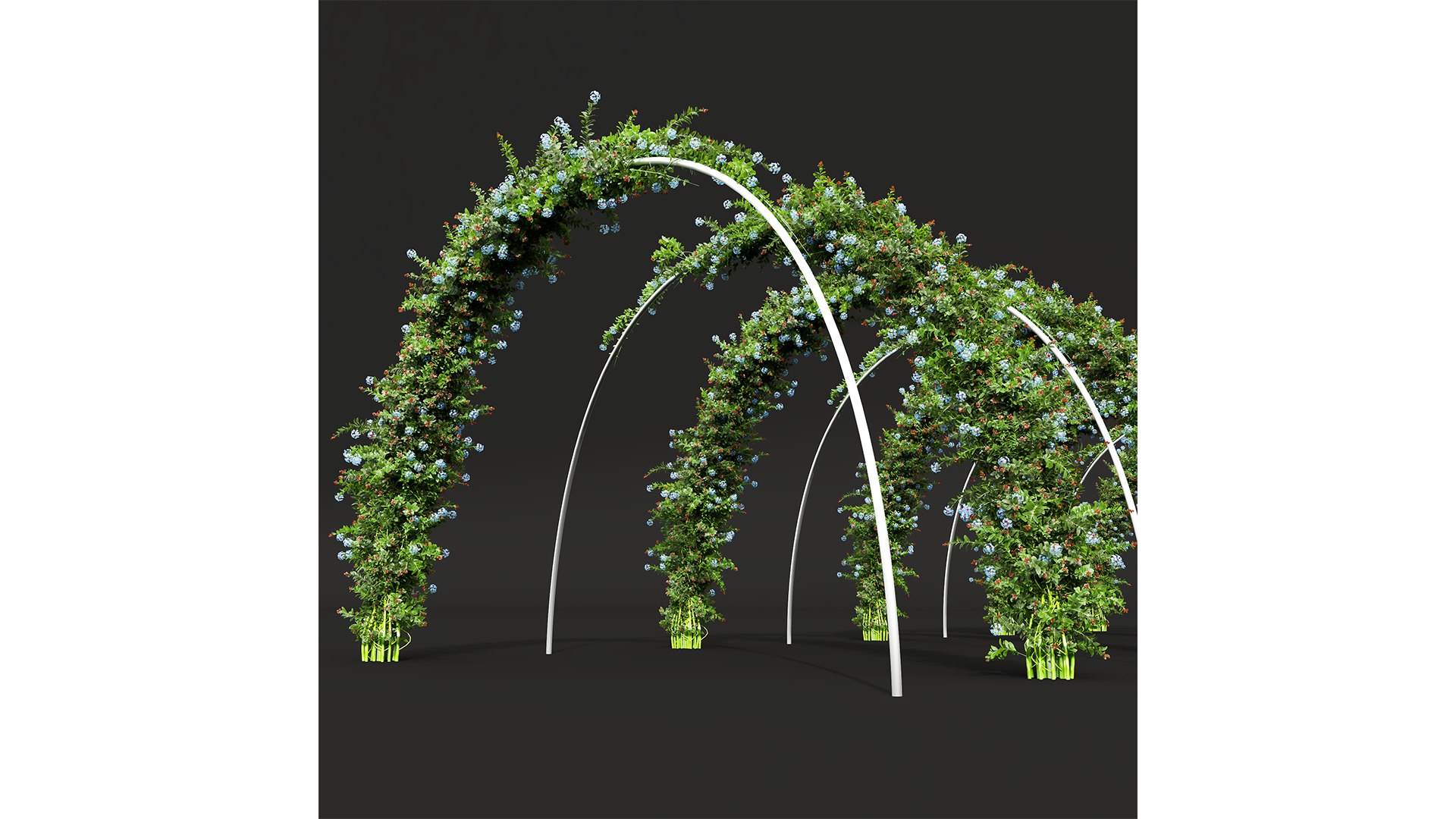 9Different SETS Of Plant Bush Set Vol 30 3D Model - TurboSquid 2205099
