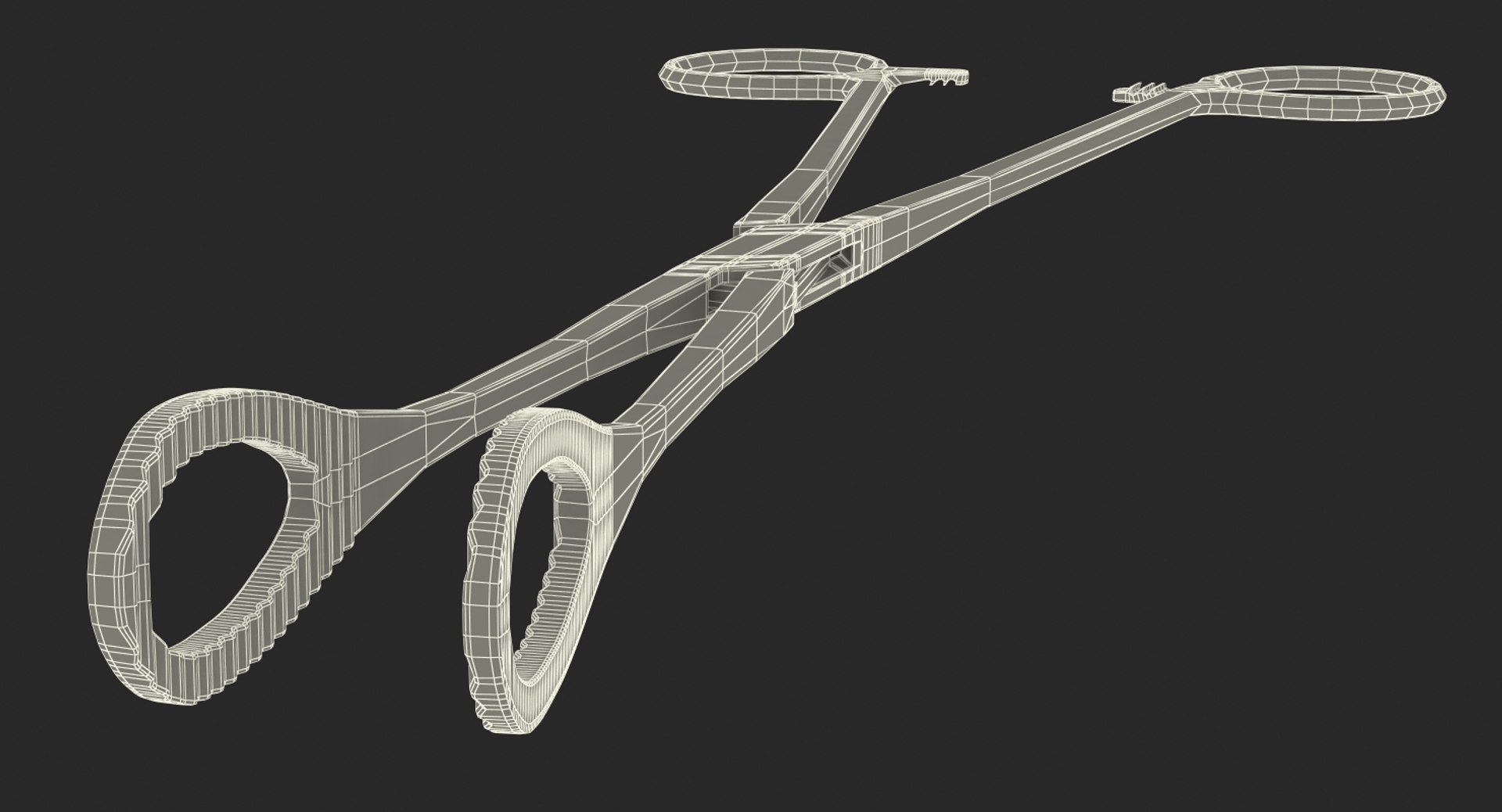 3D sponge forceps - TurboSquid 1253374