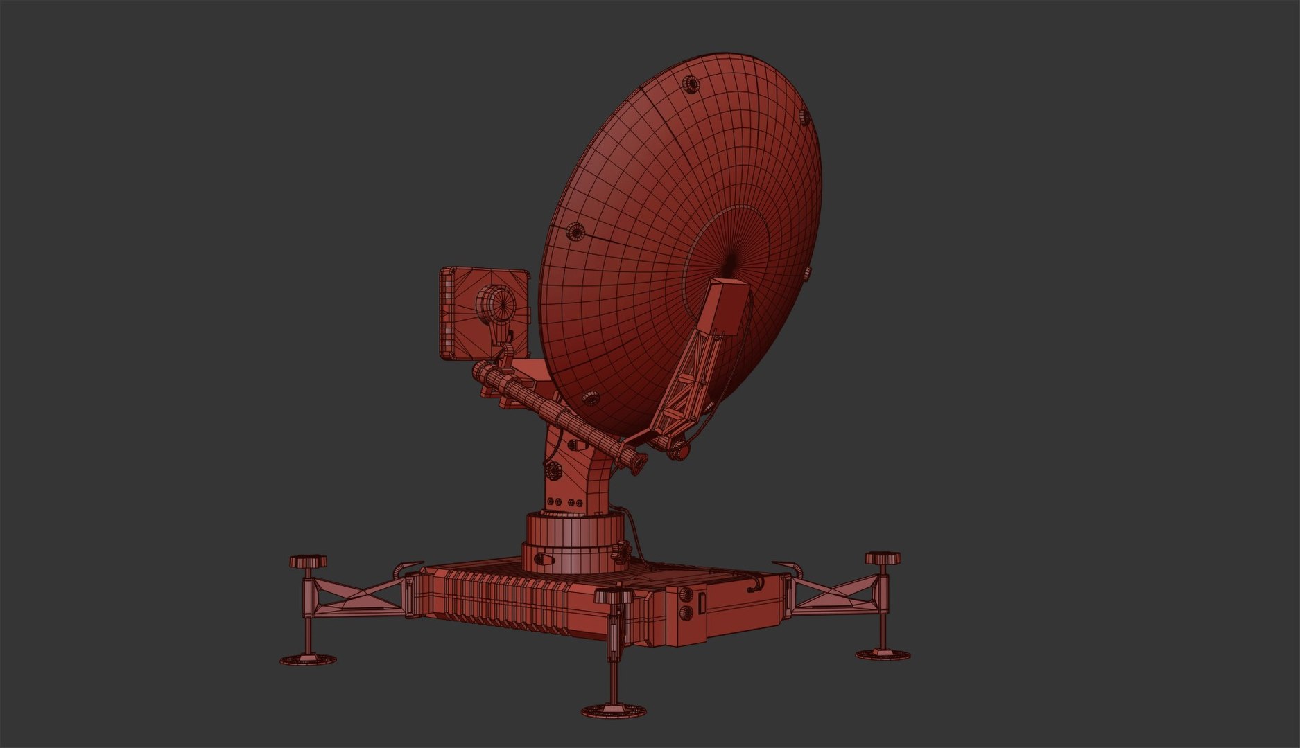 Military Satalite Disk 3D - TurboSquid 2245849