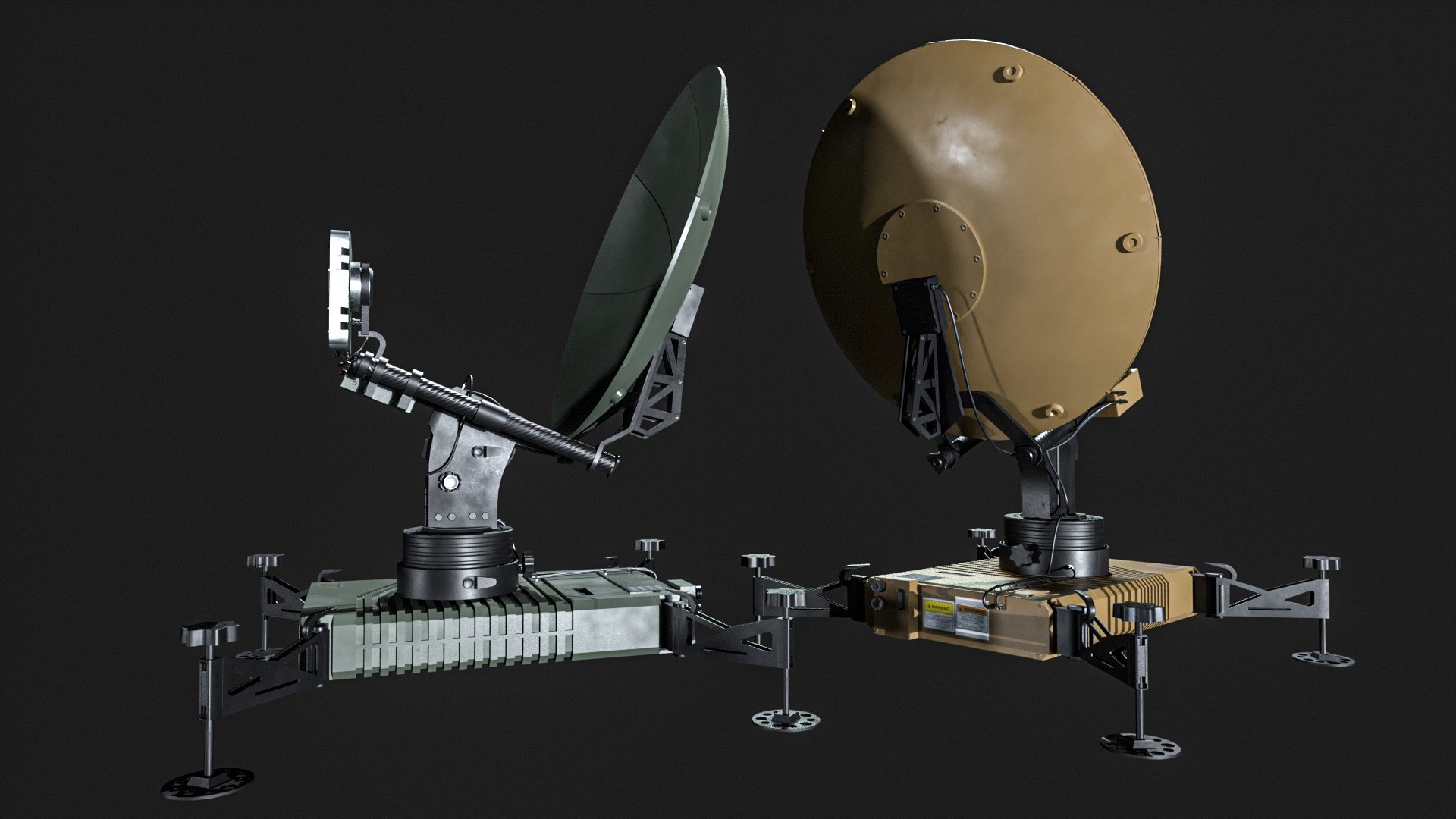 Military Satalite Disk 3D - TurboSquid 2245849