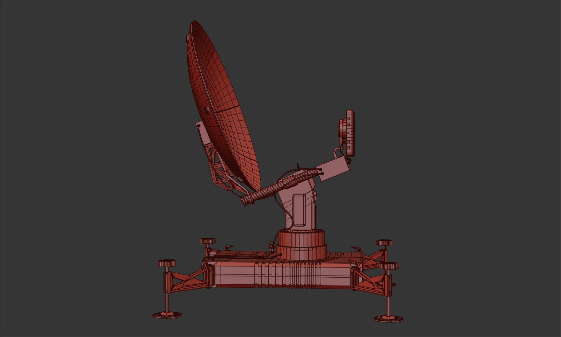 Military Satalite Disk 3D - TurboSquid 2245849