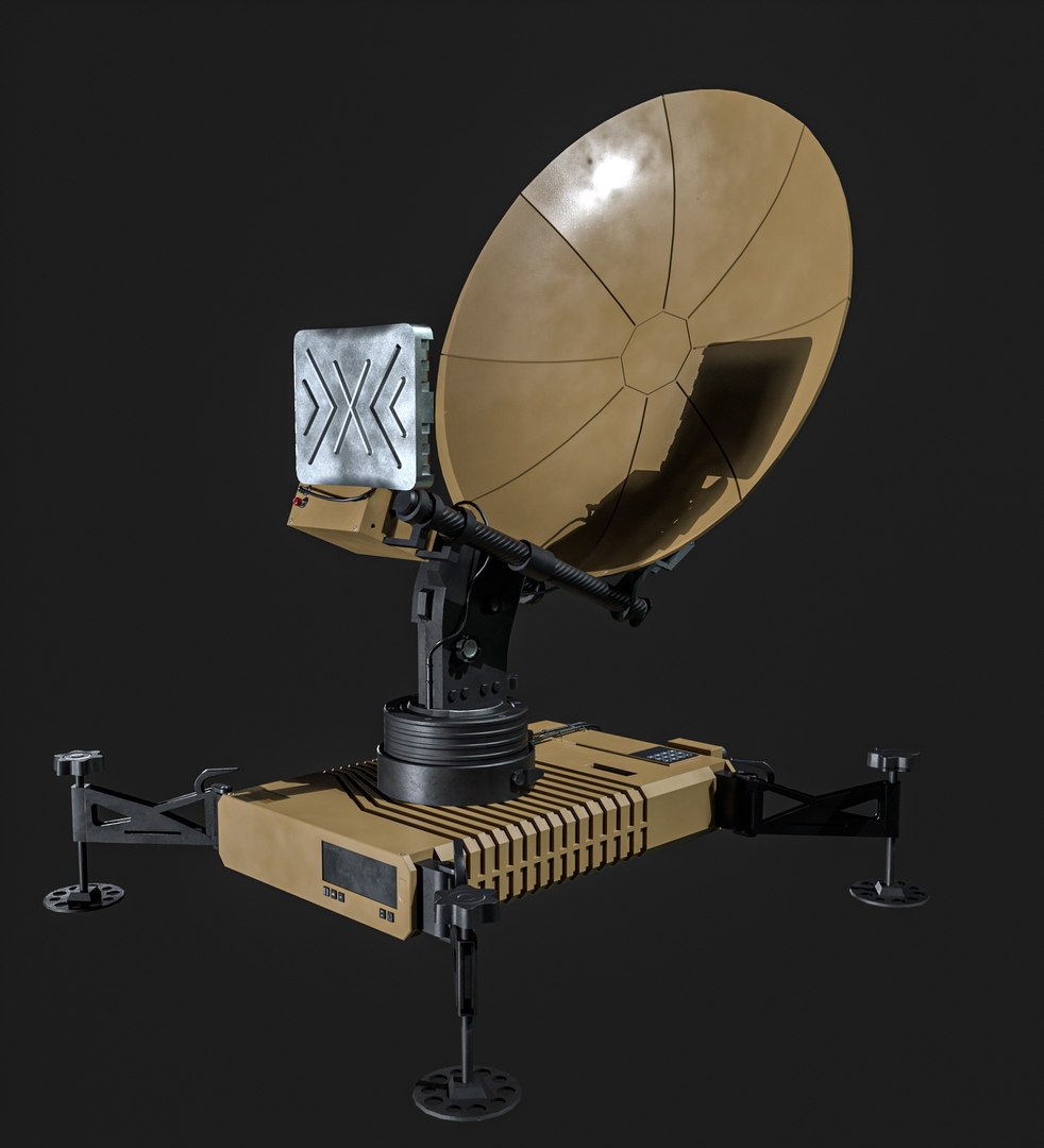 Military Satalite Disk 3D - TurboSquid 2245849