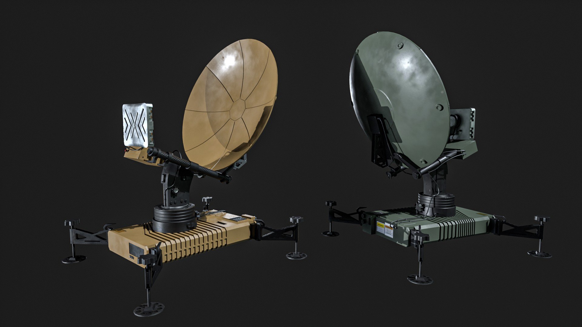 Military Satalite Disk 3D - TurboSquid 2245849