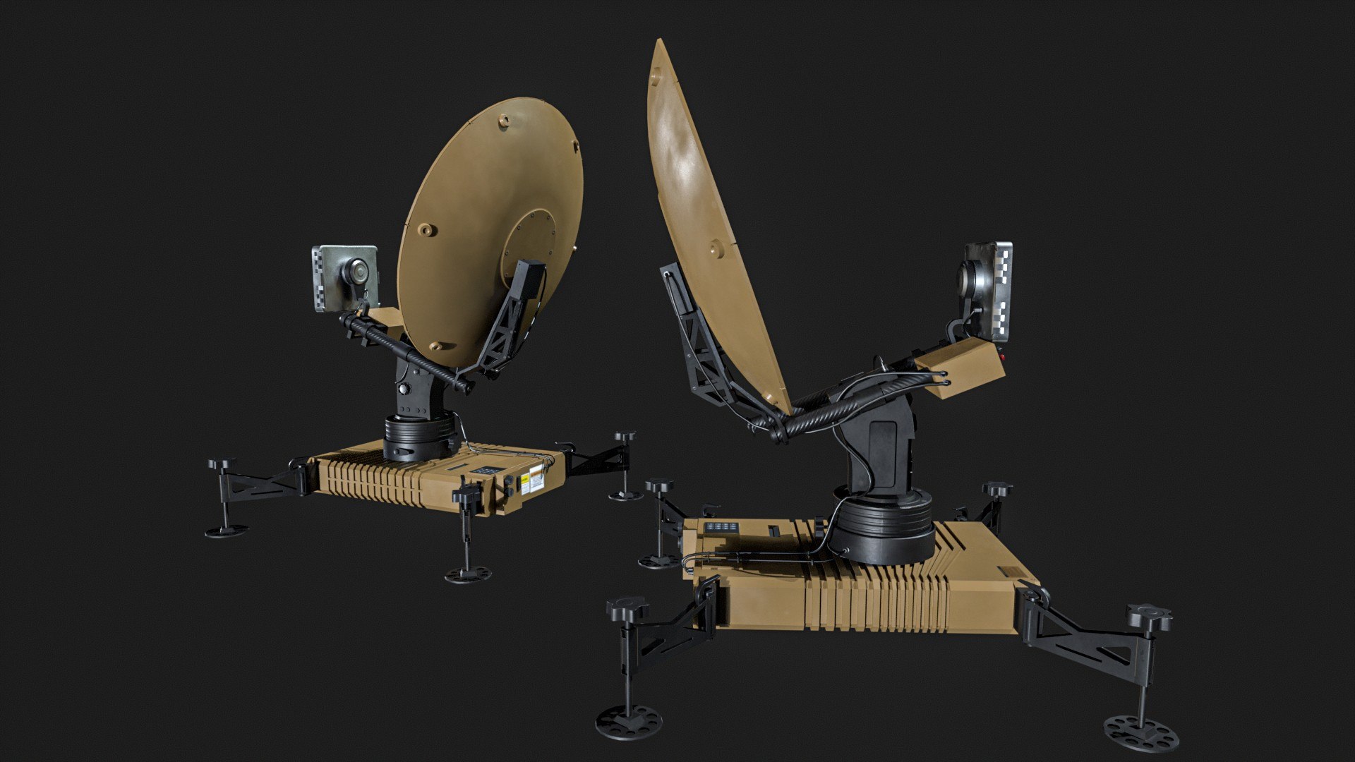 Military Satalite Disk 3D - TurboSquid 2245849