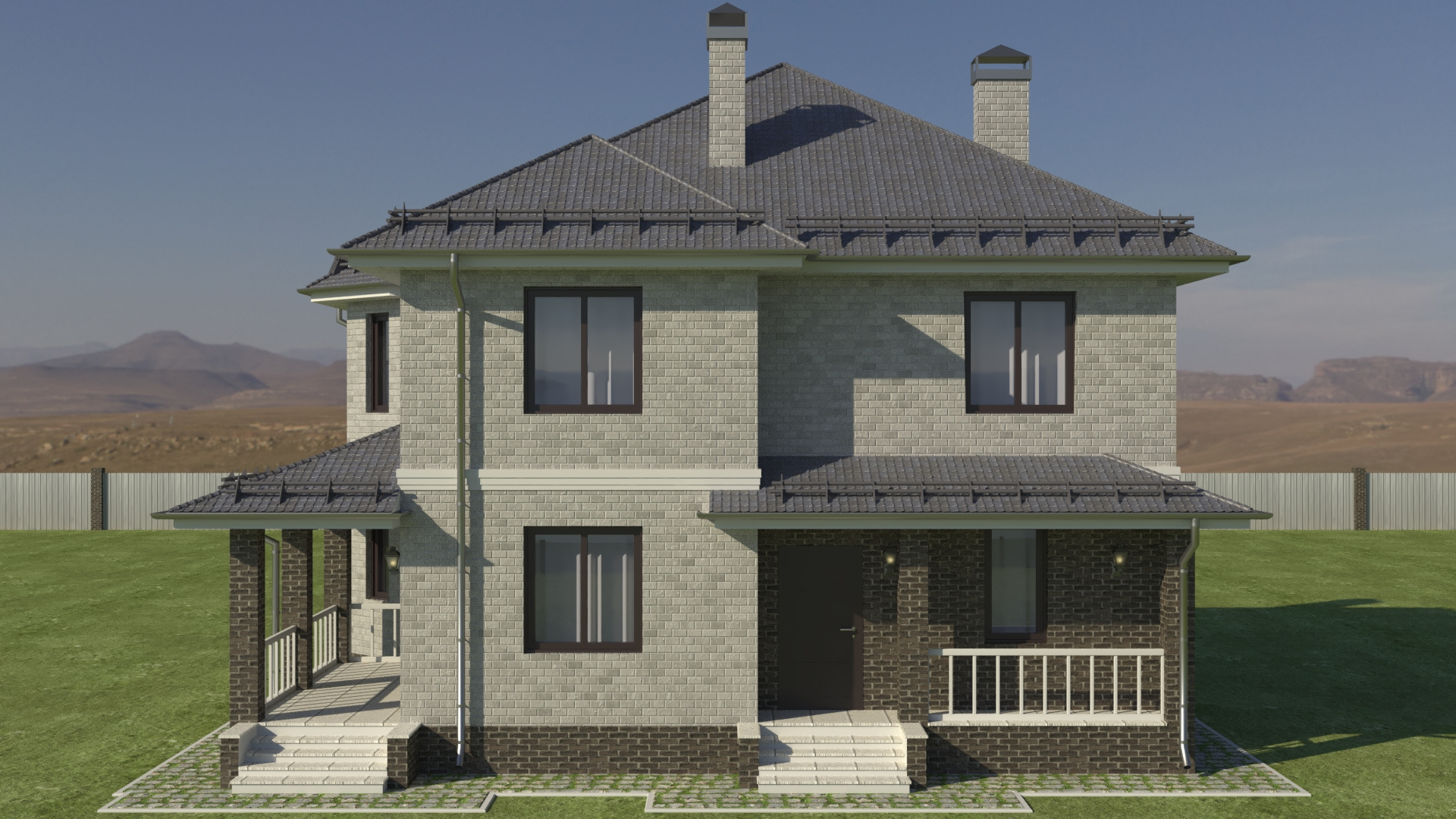 3D Cottage Model - TurboSquid 1742712