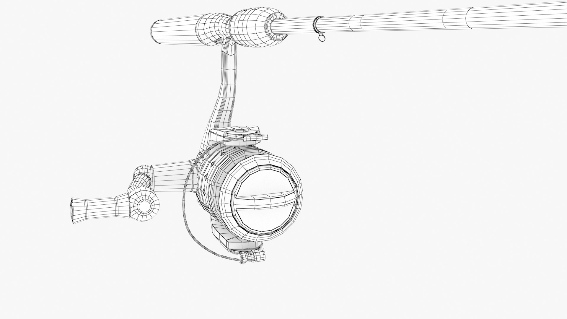 3D Spinning Rod And Reel Model - TurboSquid 1919979