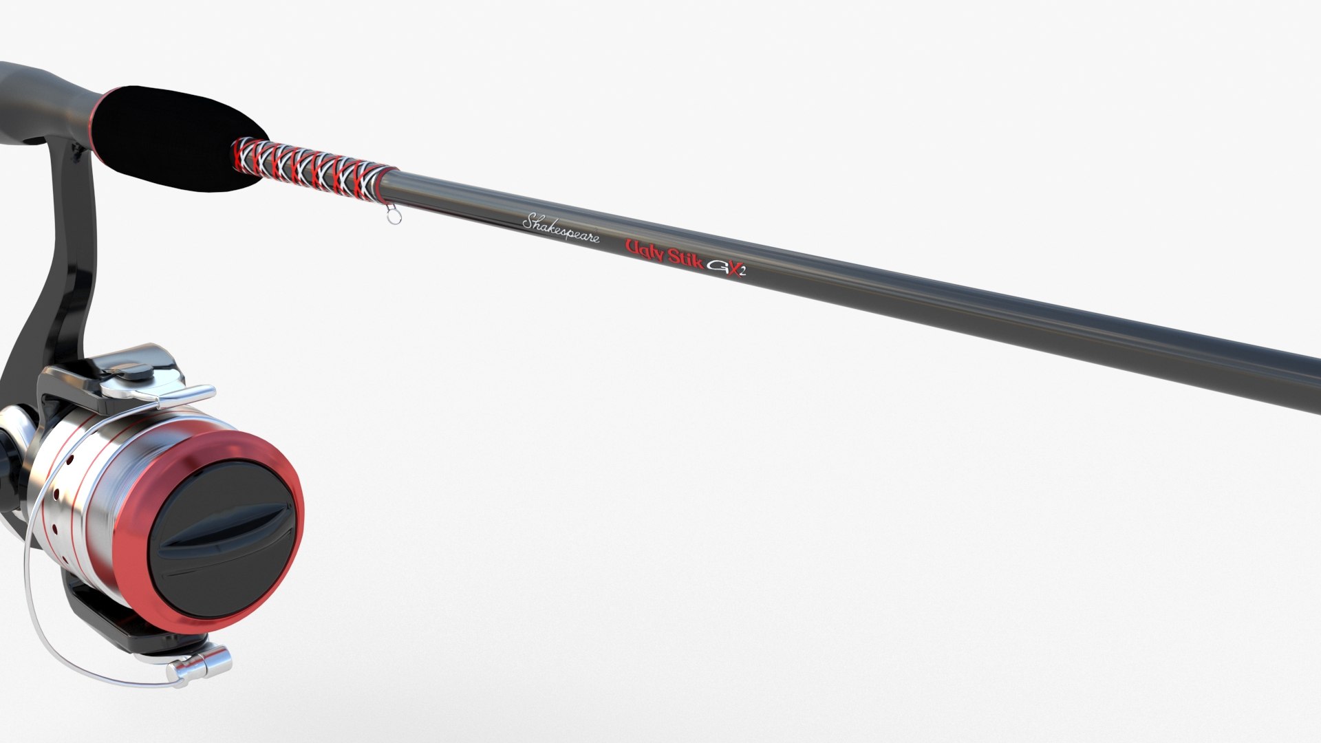 3D Spinning Rod And Reel Model - TurboSquid 1919979