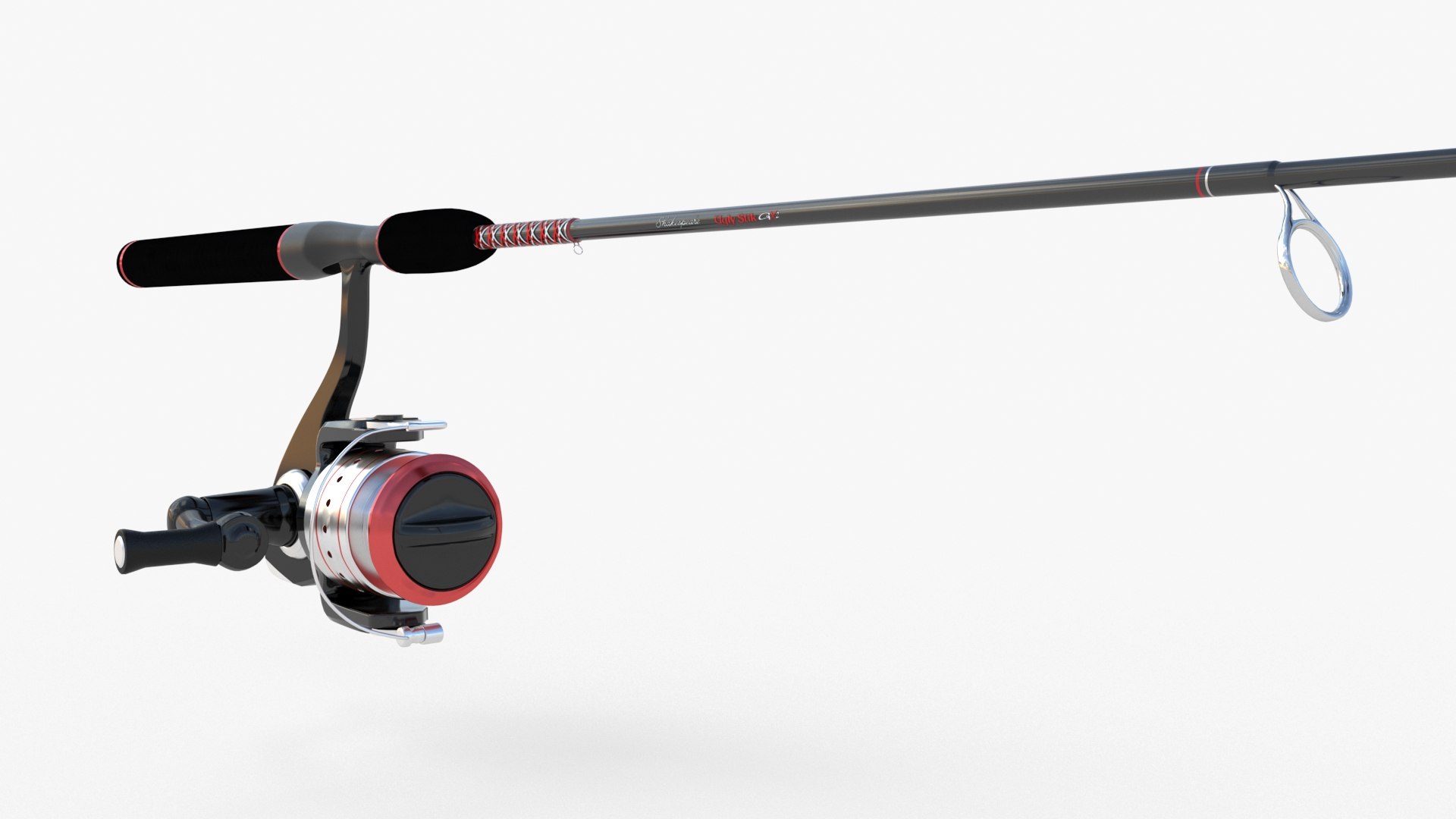 3D Spinning Rod And Reel Model - TurboSquid 1919979