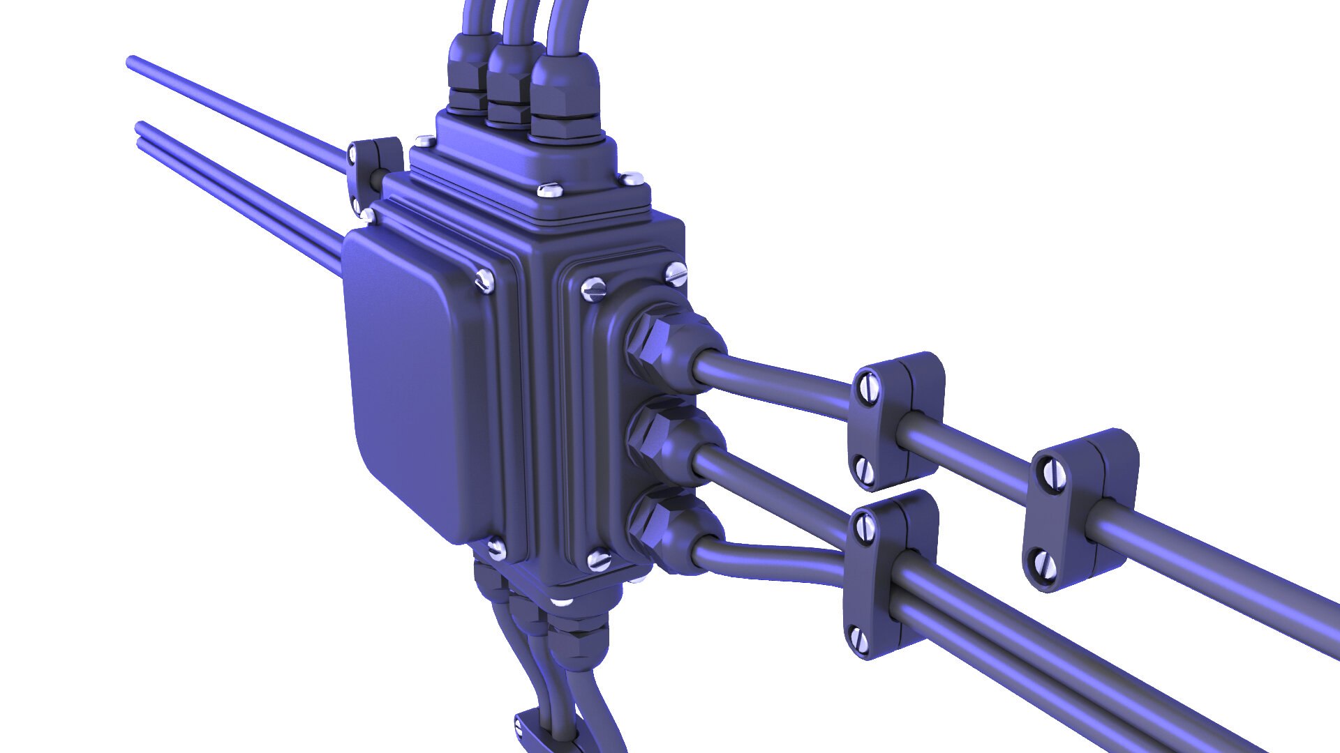 3D Industrial Junction Box 37 - TurboSquid 1857872