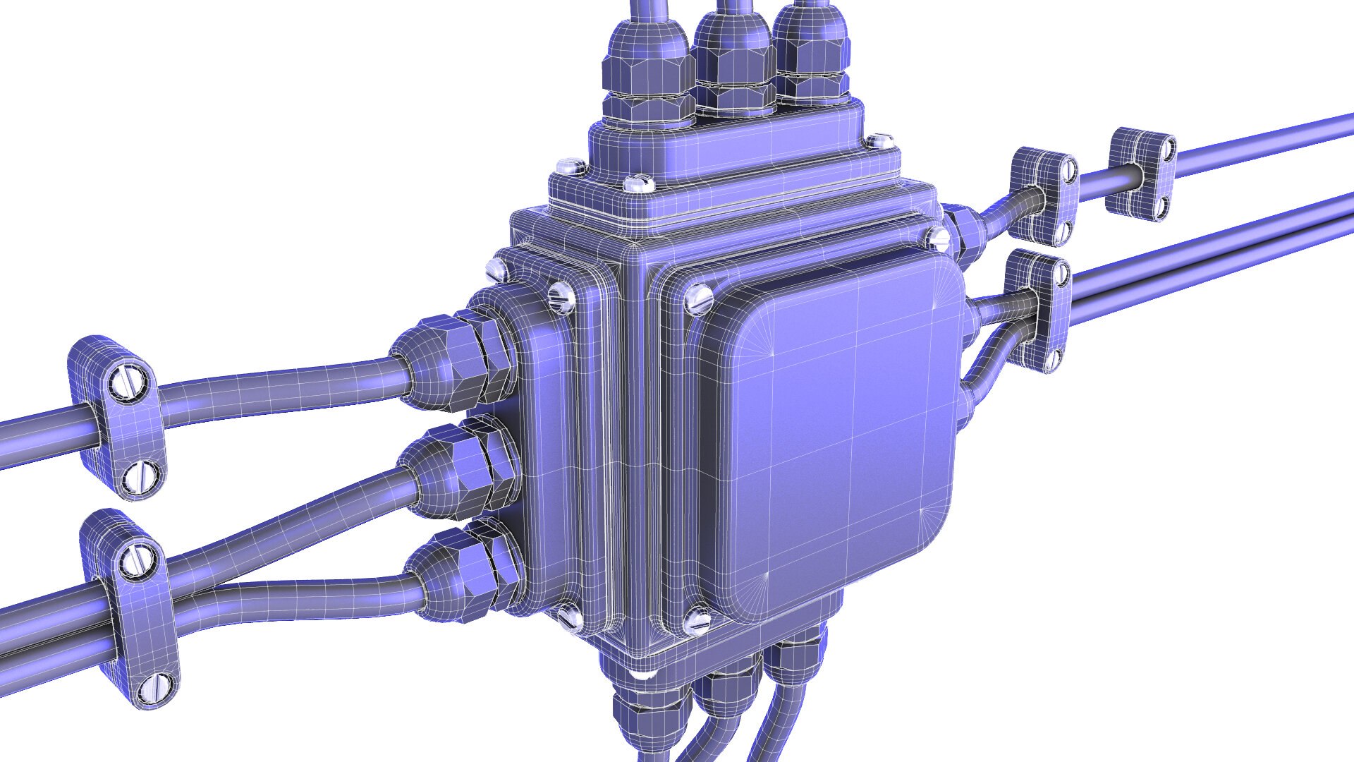 3D Industrial Junction Box 37 - TurboSquid 1857872