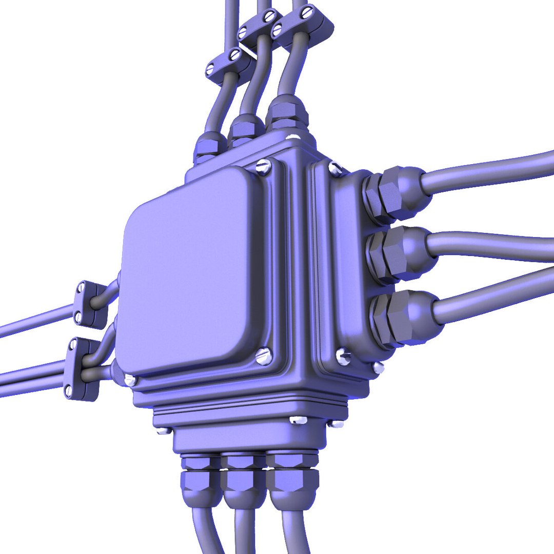 3D Industrial Junction Box 37 - TurboSquid 1857872
