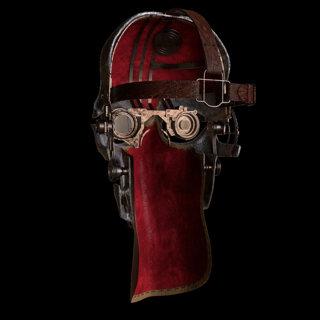 Mask Corvo Attano 3d Ma