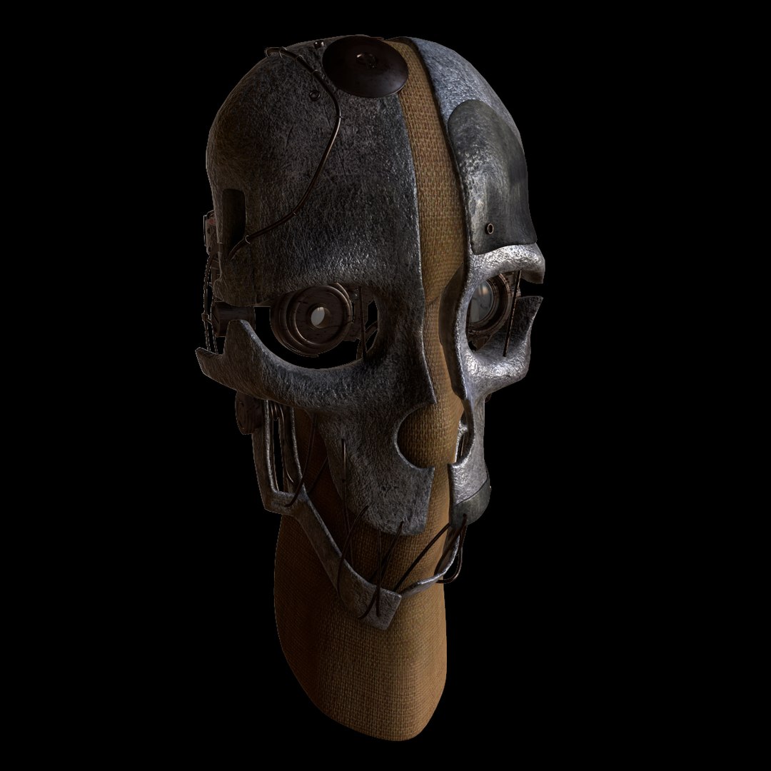 Mask Corvo Attano 3d Ma