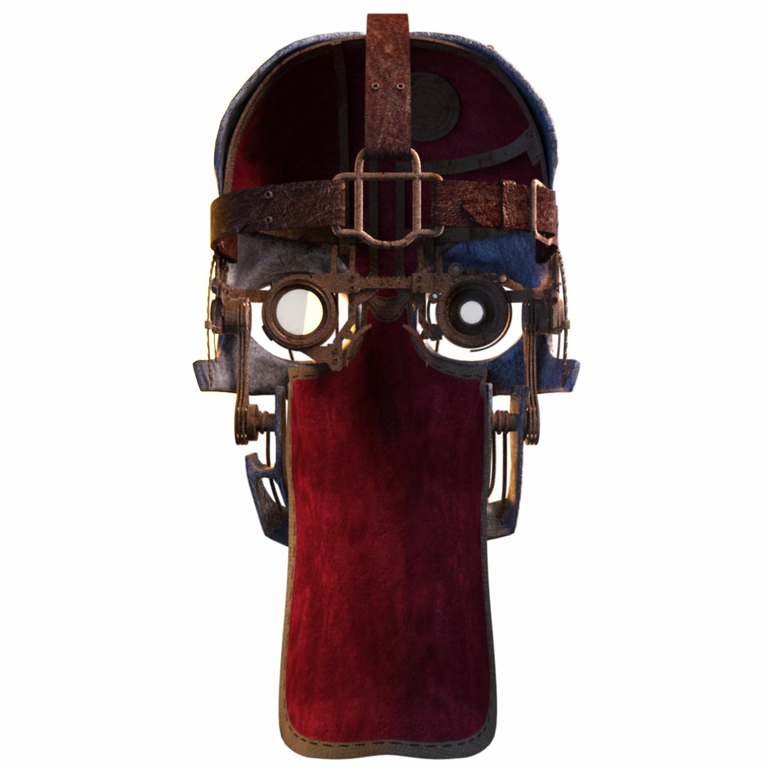 Mask Corvo Attano 3d Ma