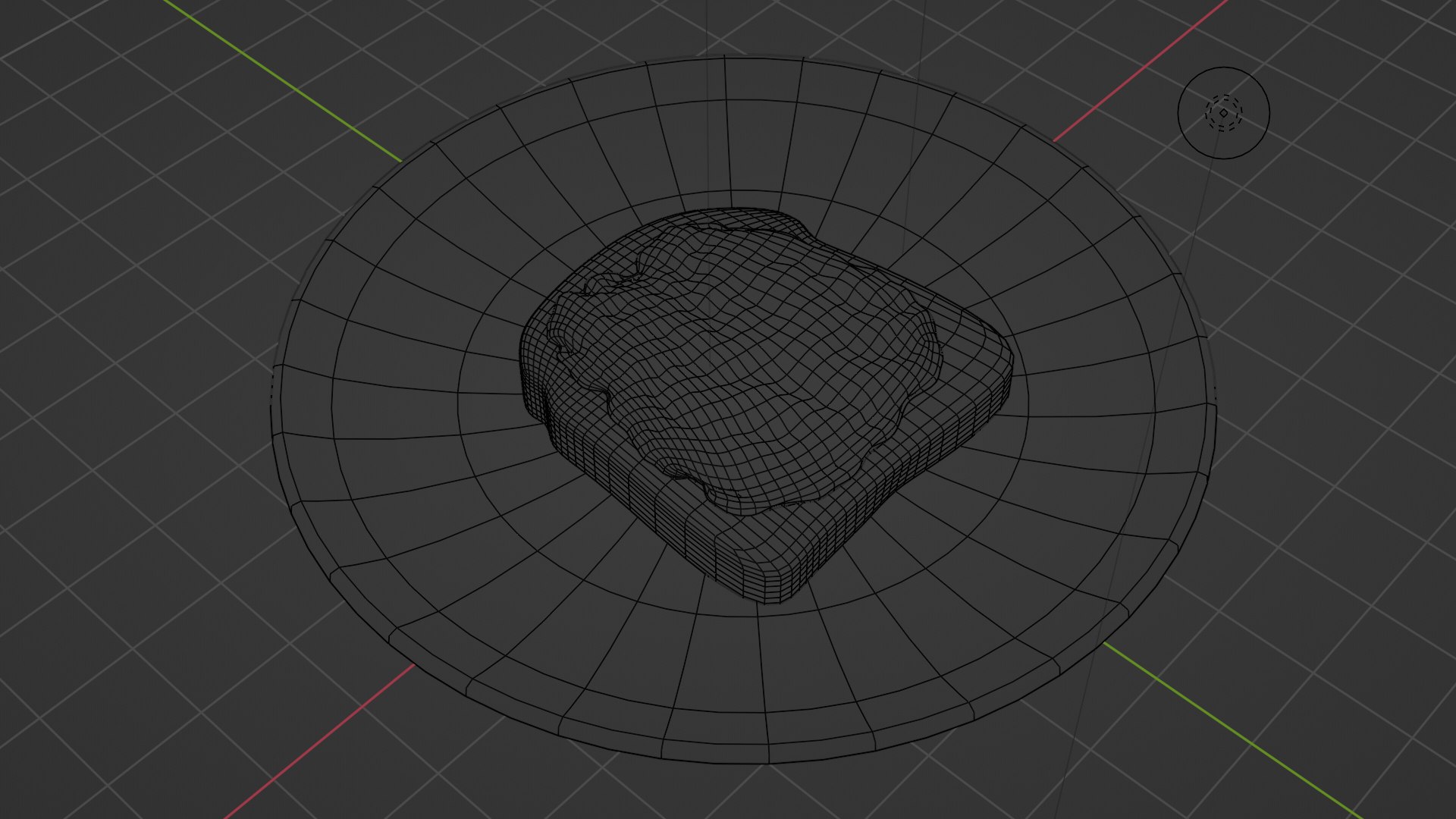 3D Toast With Chocolate - TurboSquid 2191568