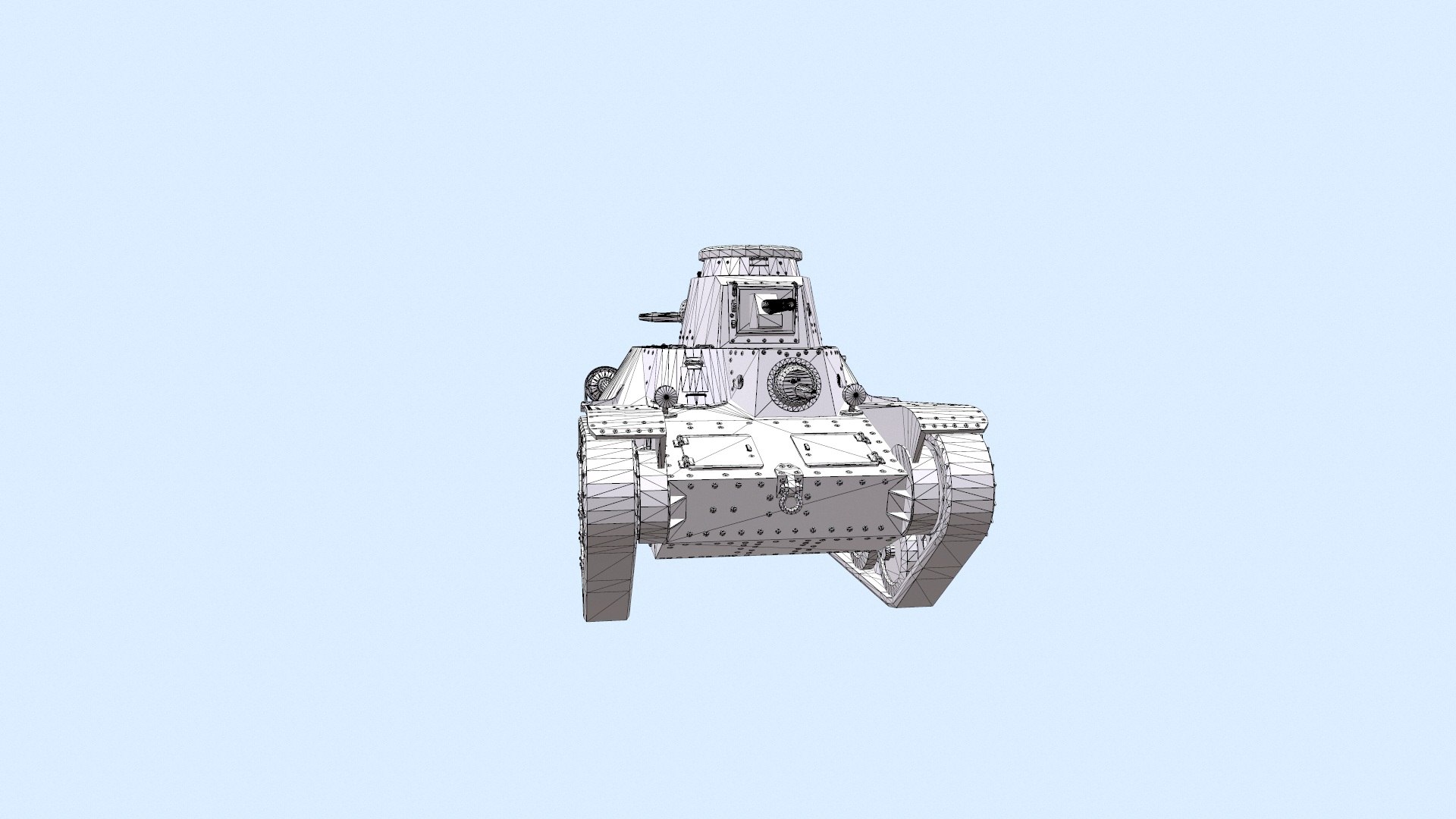 Type 95 Ha-go Japanese 3D Model - TurboSquid 1483375