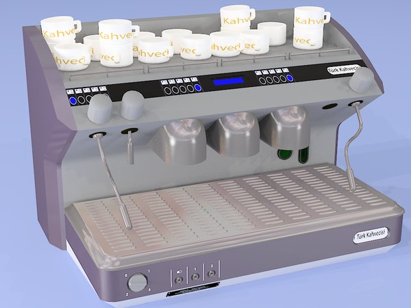 3d coffeemaker coffee machine model