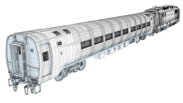 3D locomotive acs-64 passenger - TurboSquid 1664156