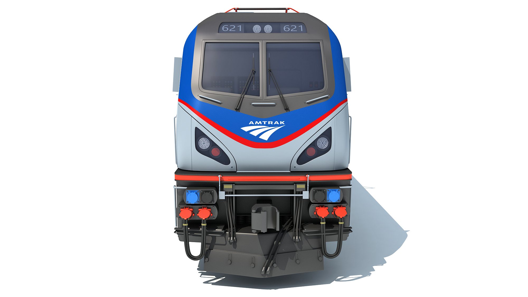 3D locomotive acs-64 passenger - TurboSquid 1664156
