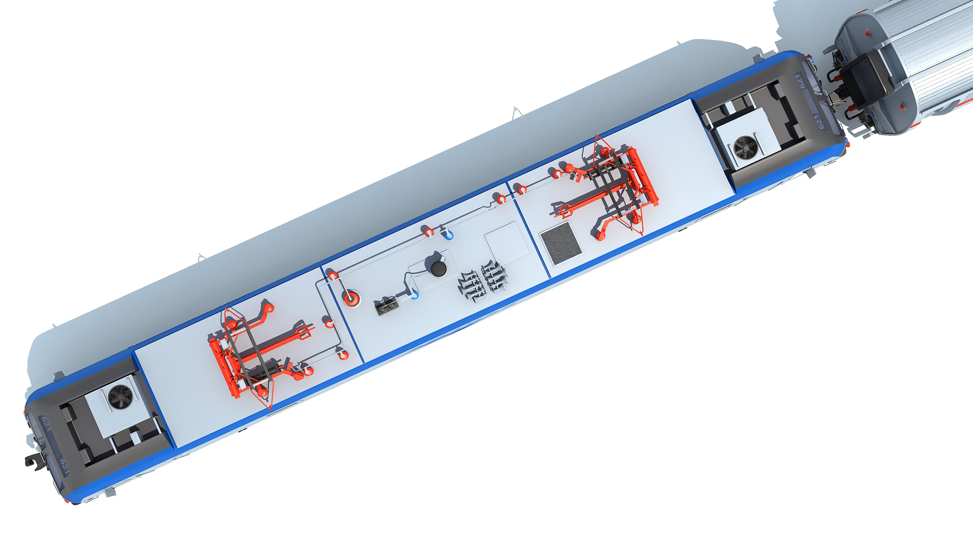 3D locomotive acs-64 passenger - TurboSquid 1664156