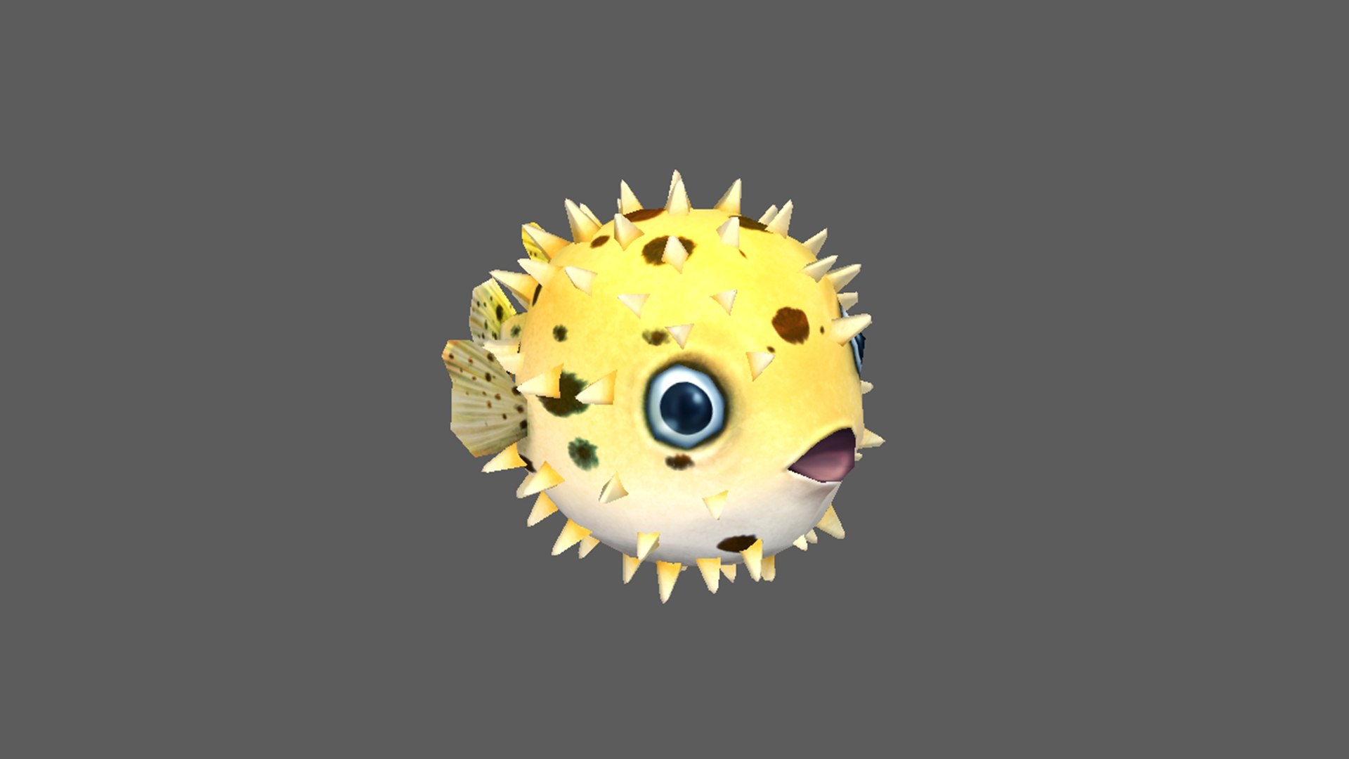 Puffer Fish 3D Model - TurboSquid 1710843