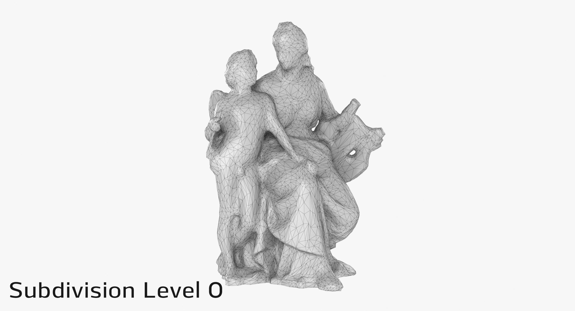 3D allegorical lyric sculpture model - TurboSquid 1501454