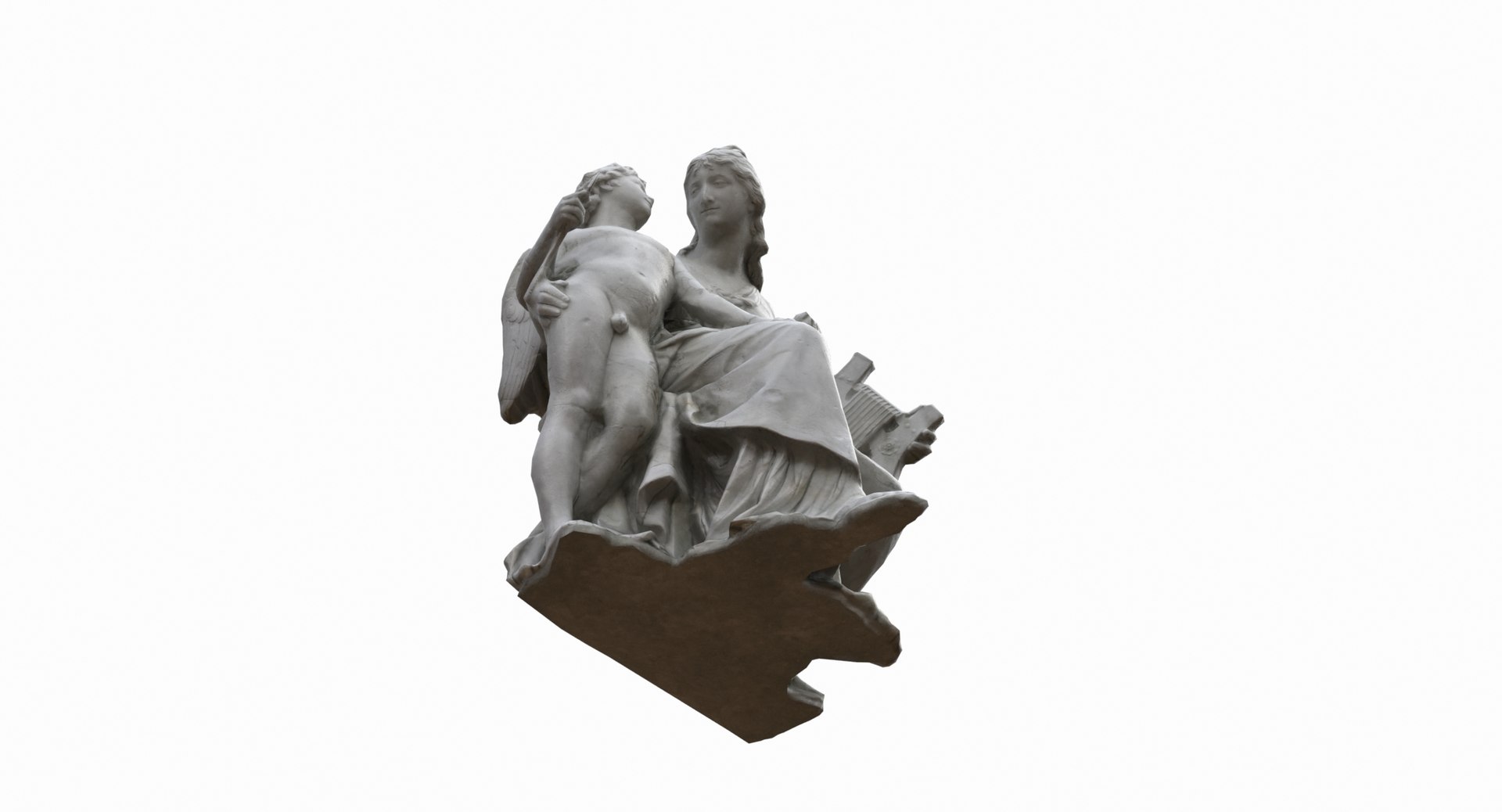 3D Allegorical Lyric Sculpture Model - TurboSquid 1501454
