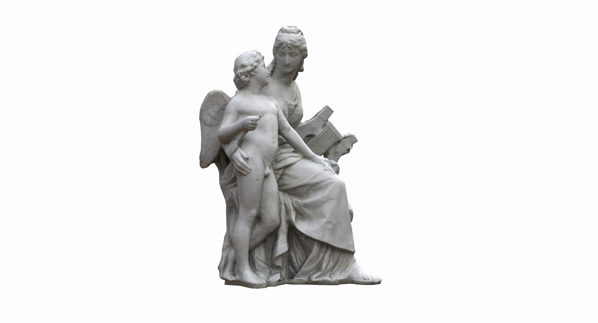 3D allegorical lyric sculpture model - TurboSquid 1501454