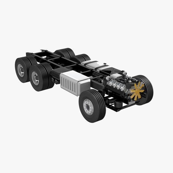 modelo 3d Chasis de camión - TurboSquid 945461