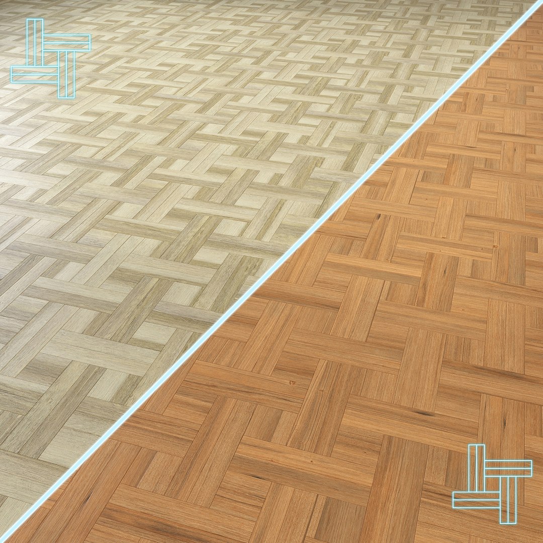 3D Parquet - Laminate - Wooden Floor 2 In 1 - TurboSquid 2082652