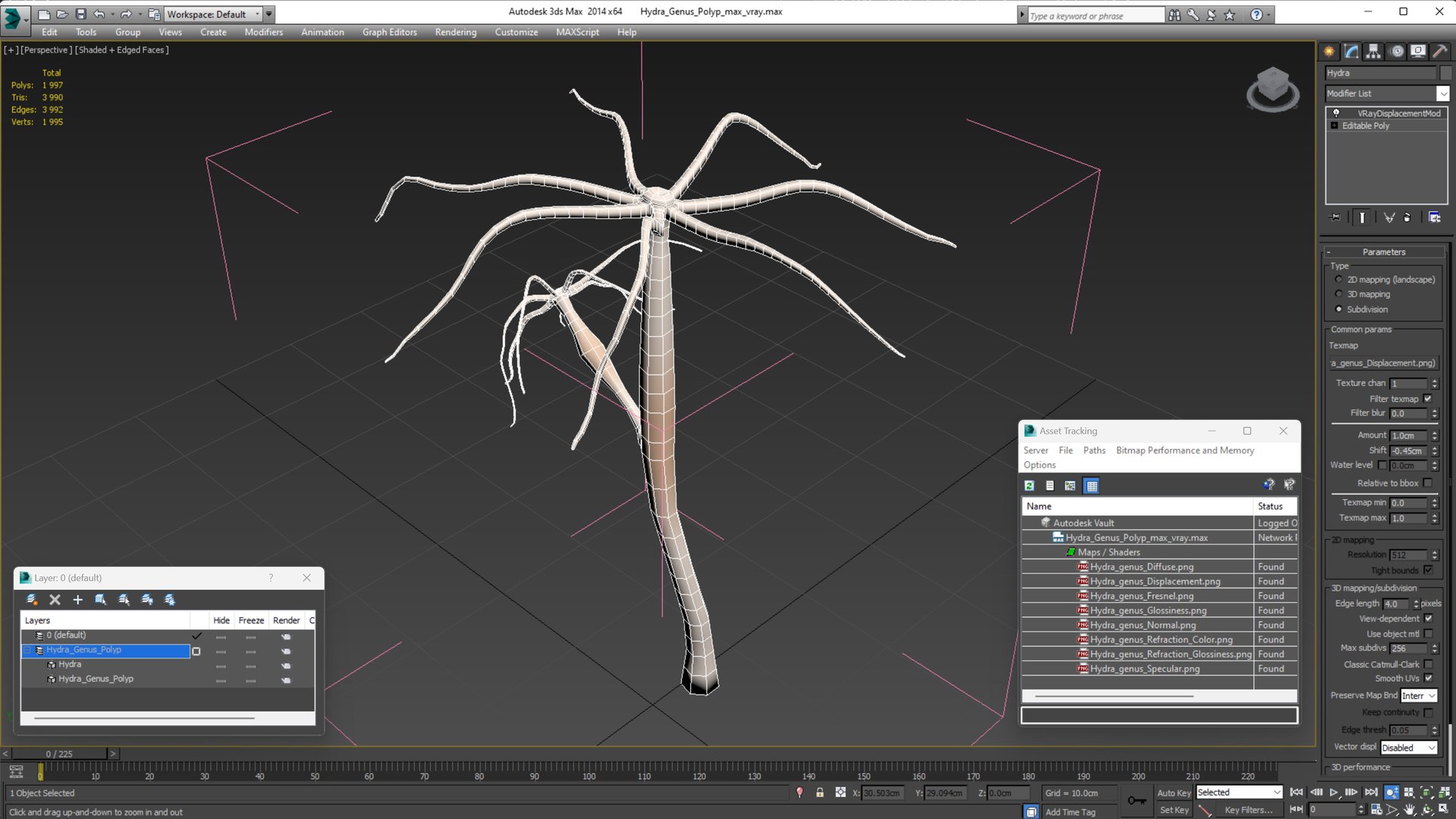 3D Hydra Genus Polyp model - TurboSquid 2163737