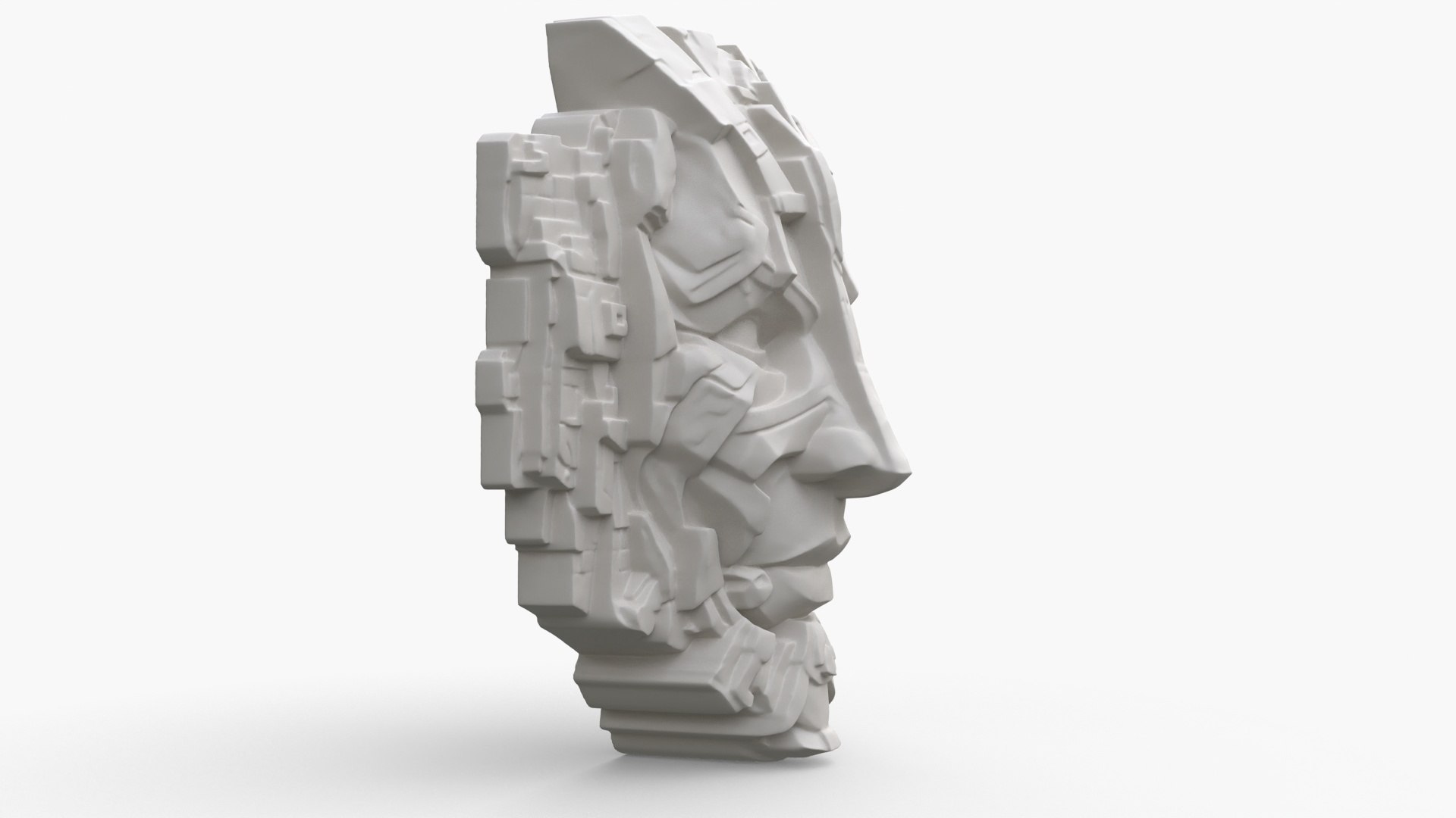 Aztec Masks 5 3D Model - TurboSquid 2188197