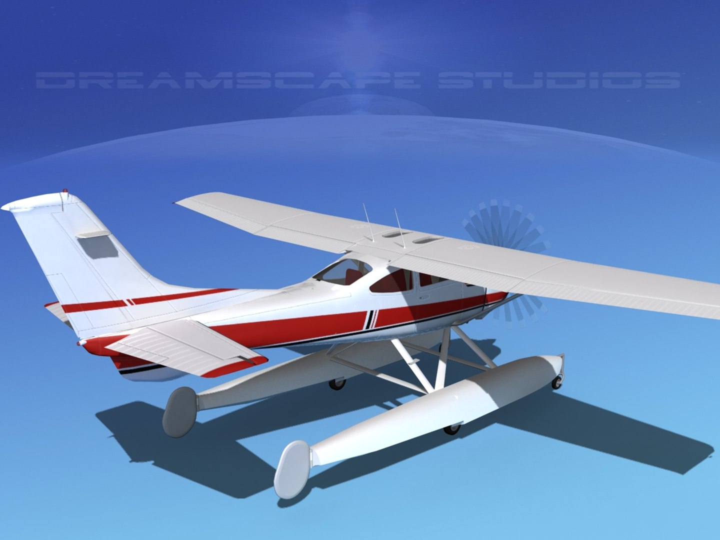 Propeller Cessna 182 Skylane 3d Dxf