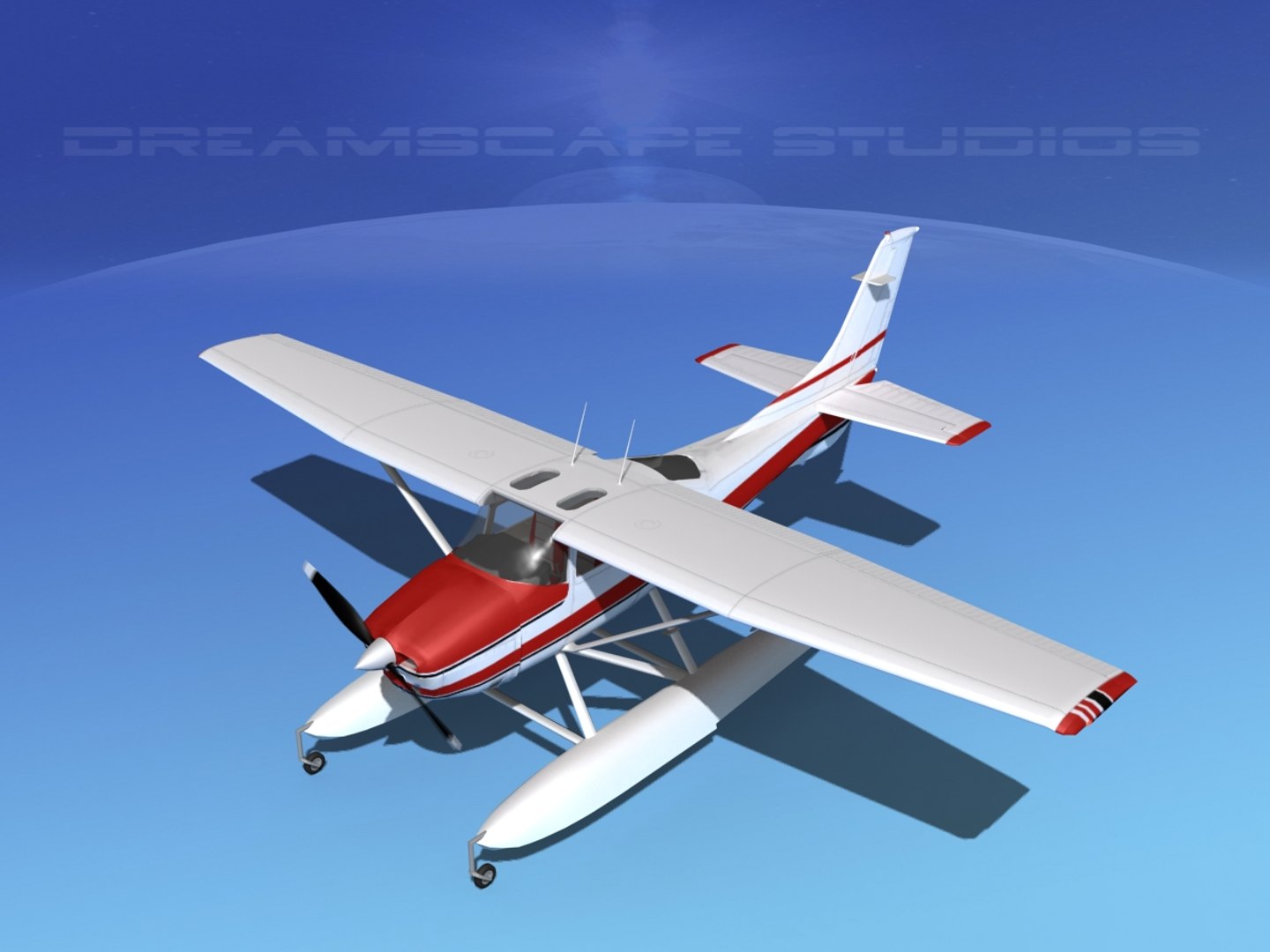 Propeller Cessna 182 Skylane 3d Dxf