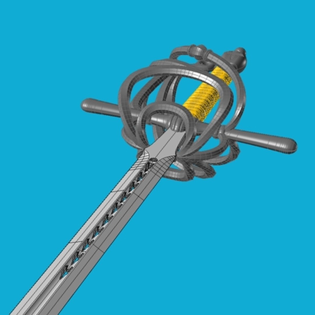 3d Italian Sword Striscia