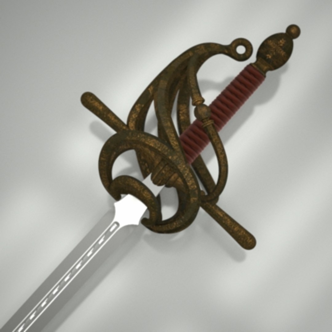 3d Italian Sword Striscia