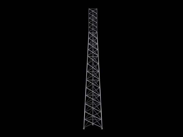 3d model radio tower