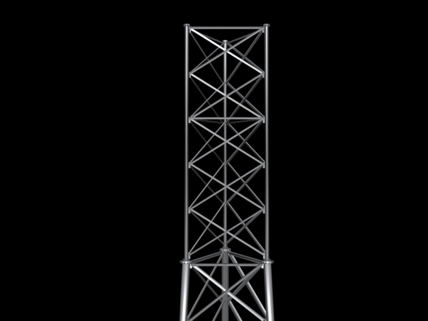 3d Model Radio Tower
