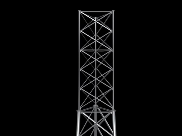 3d model radio tower