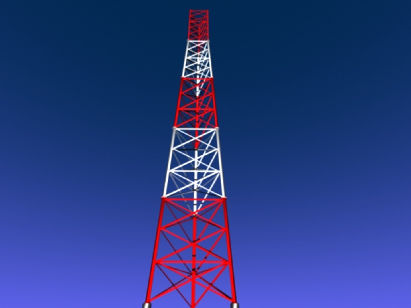 3d Model Radio Tower