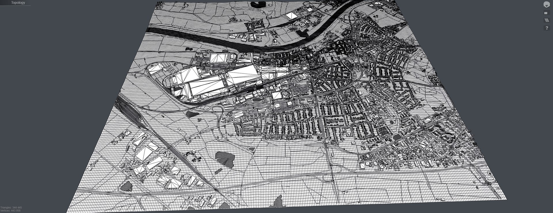 3D Cityscape Russelsheim Germany model - TurboSquid 1829241
