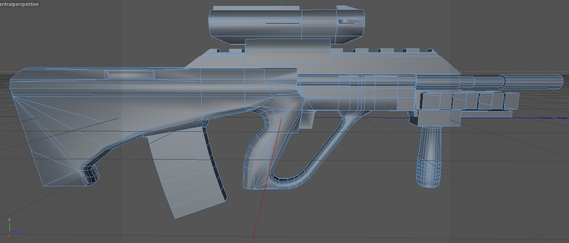 3d Model Steyr Aug A3
