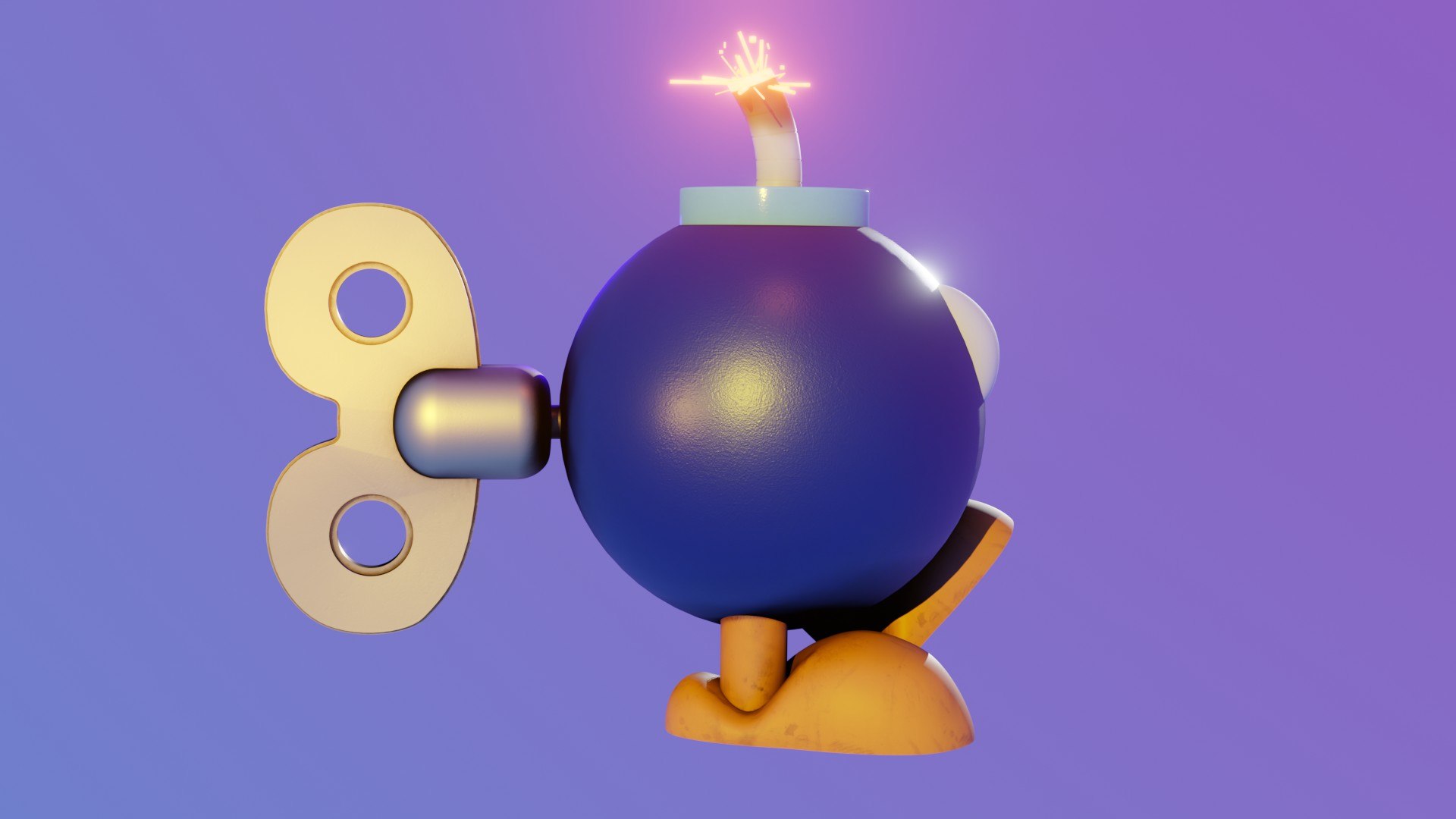 Bob-omb Model - TurboSquid 2038731