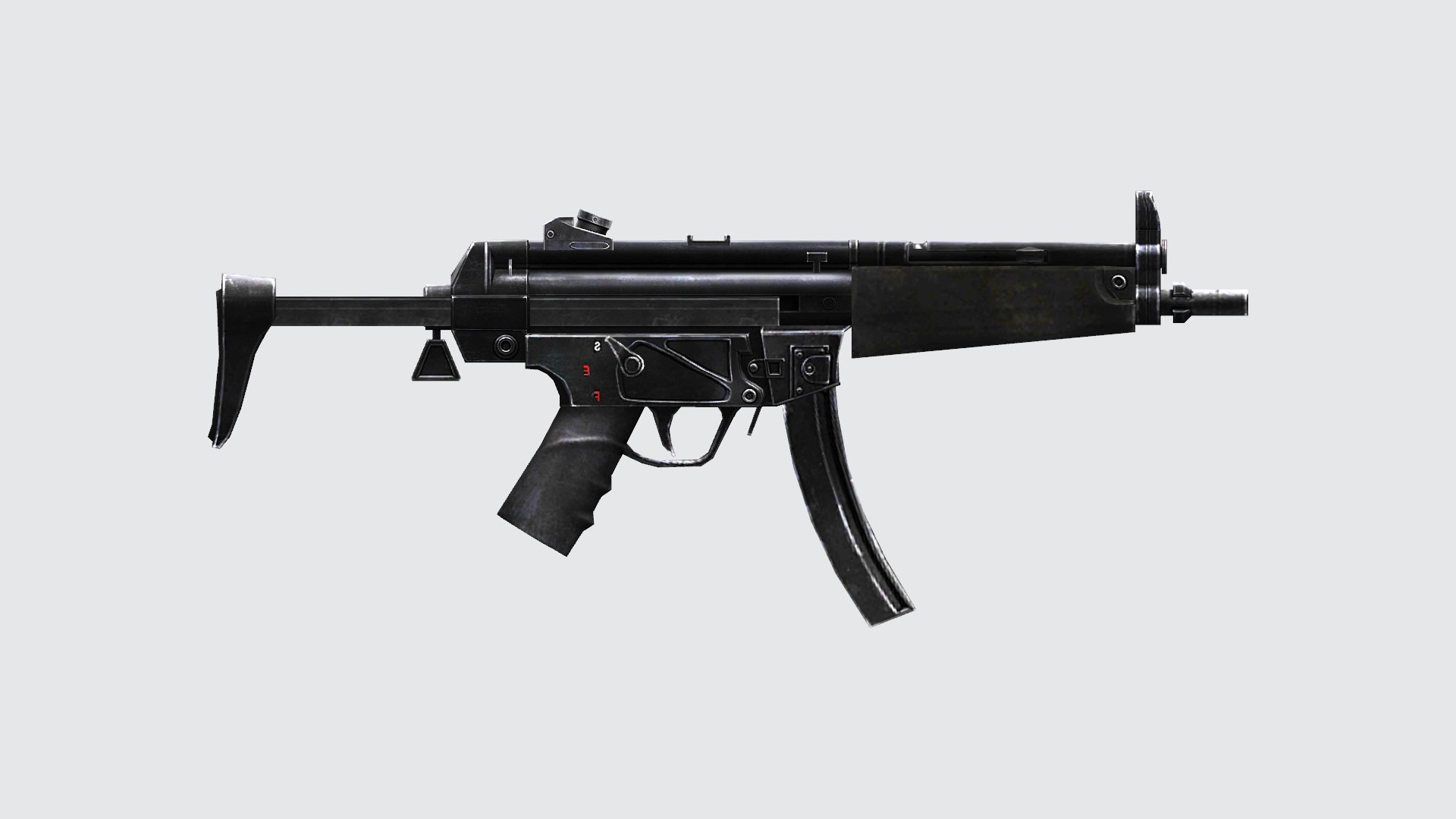 3D Weapon SMG Thompson Vector VSS UMP CG15 MP5 MP40 P90 Model ...