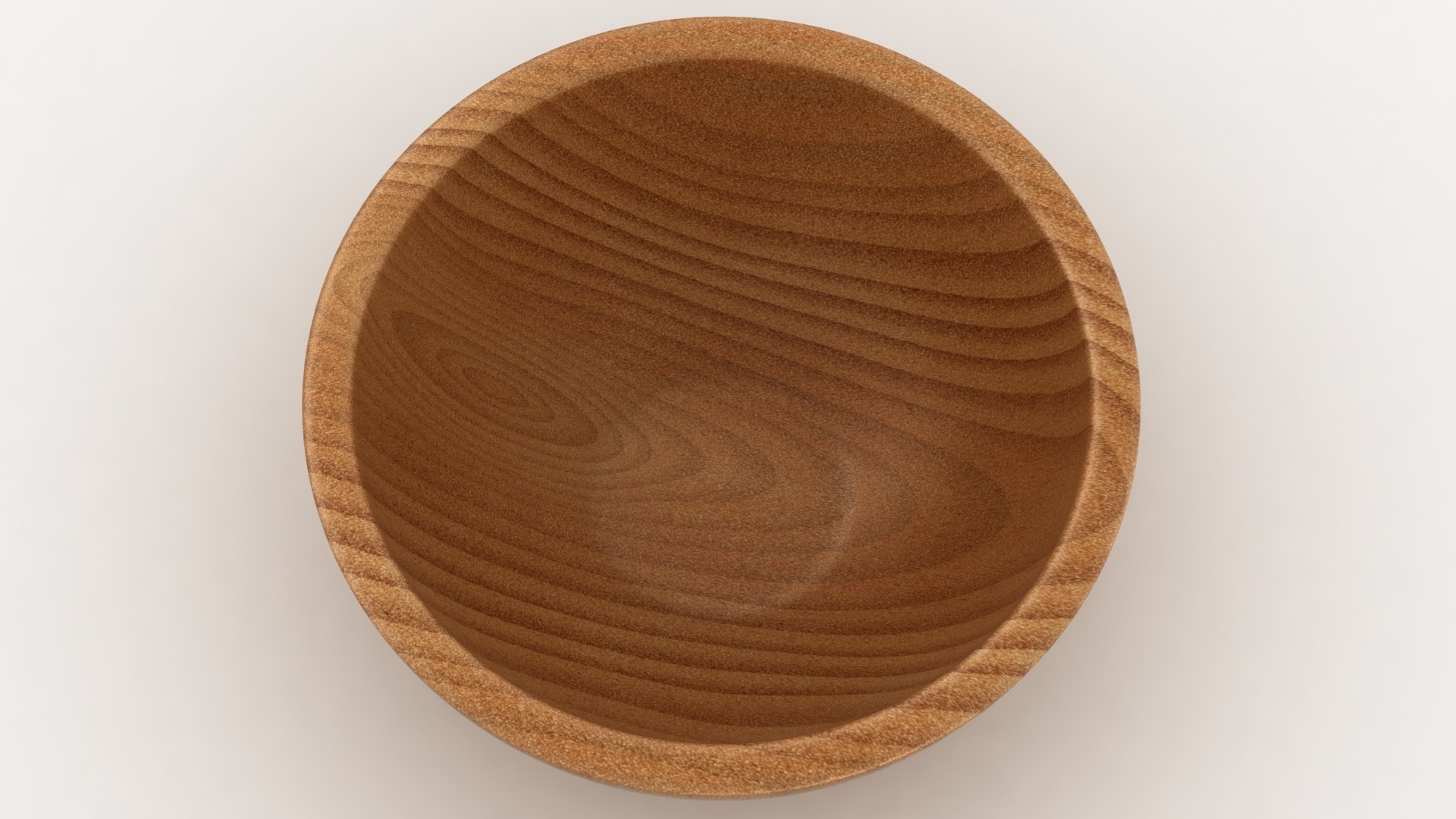 3D realistic wooden bowl 01 - TurboSquid 1591496