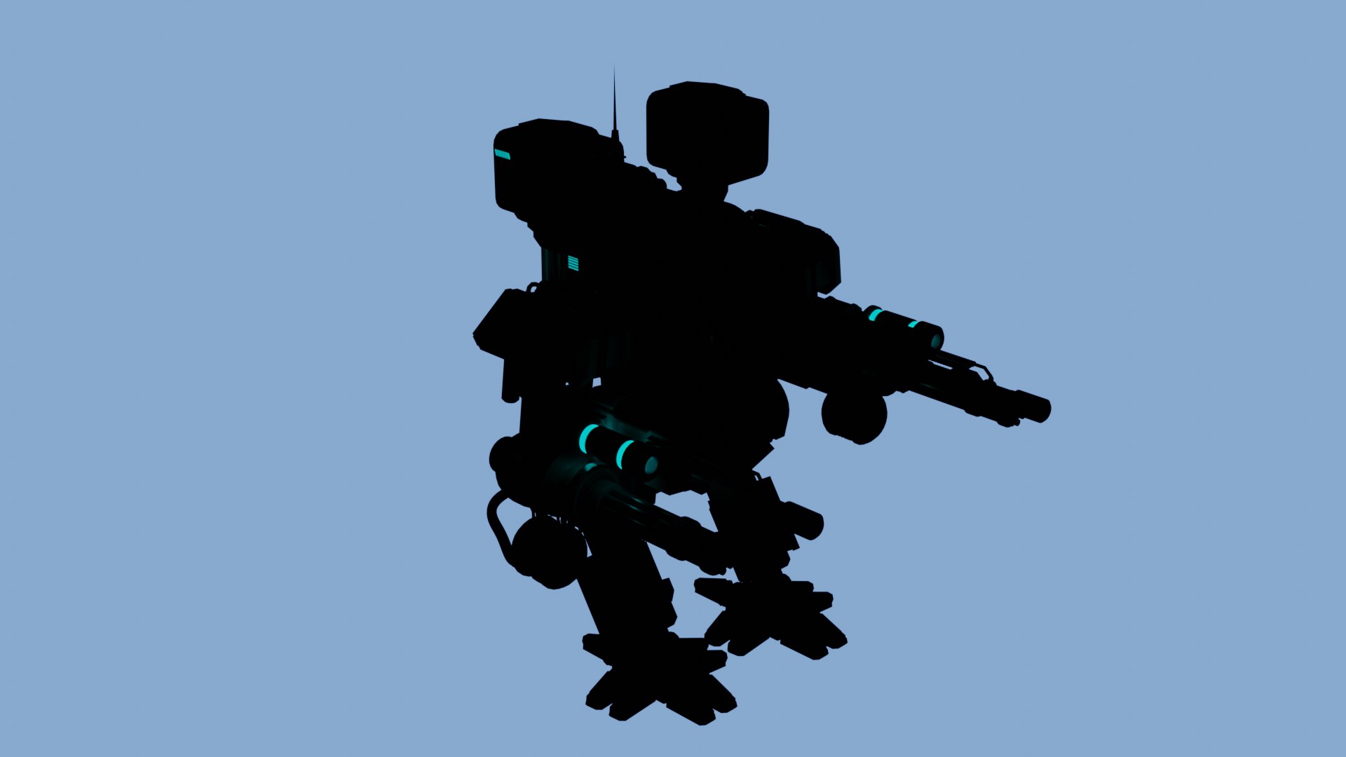 3D MECH V-2 Model - TurboSquid 1740664