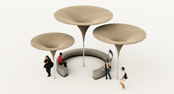 3D Round circle Canopy - TurboSquid 2044953
