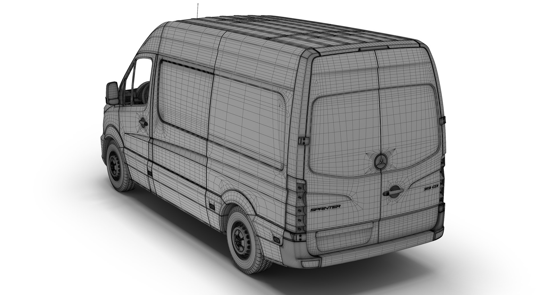 Mercedes-benz Sprinter 3D Model - TurboSquid 1364281