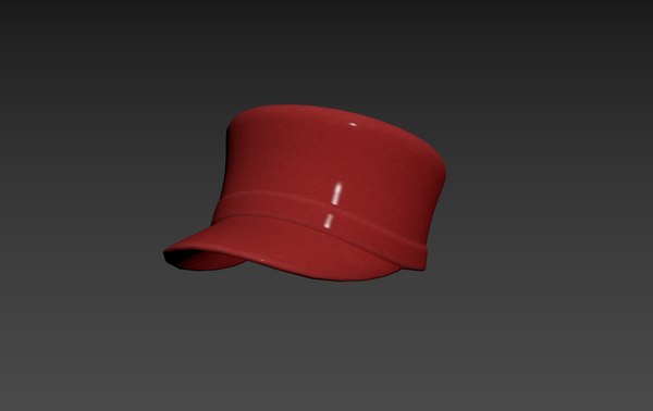3D Red Cap model - TurboSquid 1773508